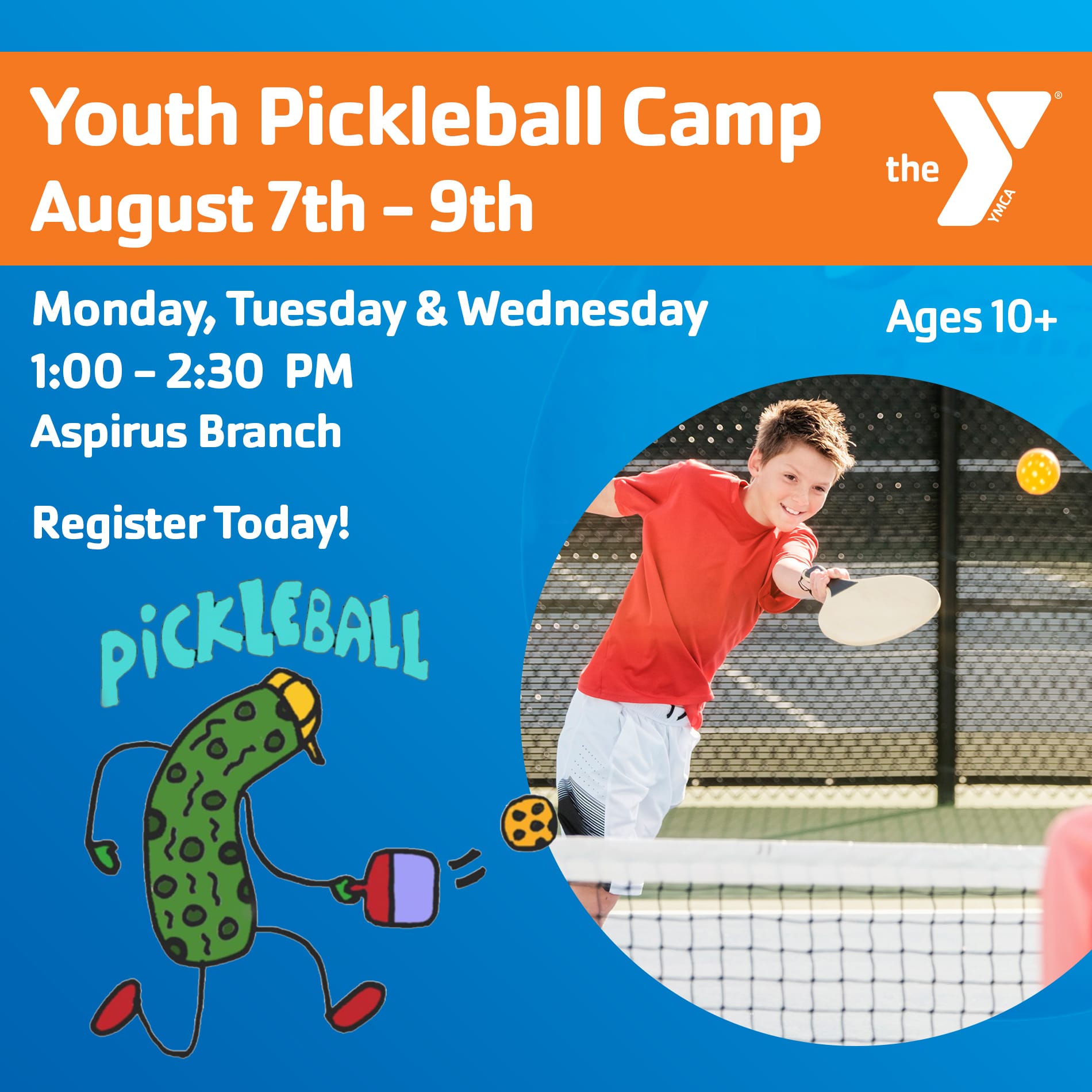 Youth Pickleball - Woodson YMCA